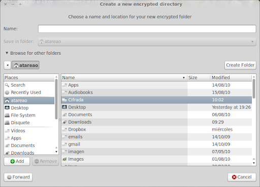 Carpetas encriptadas en Ubuntu con EncFS y Cryptkeeper - atareao con Linux